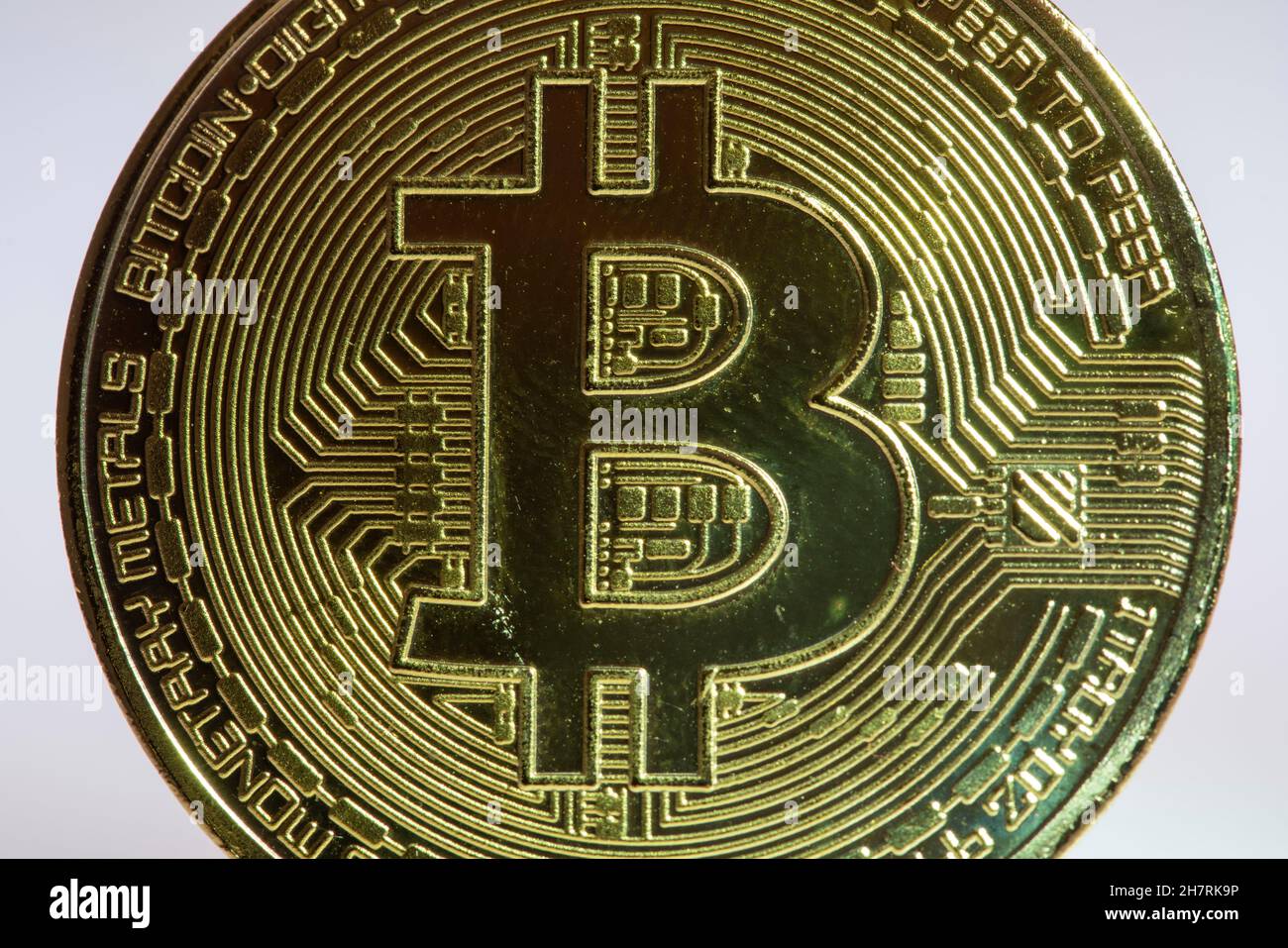 Bitcoin, cryptocurrency, symbol coin, visual placeholder for digital ...