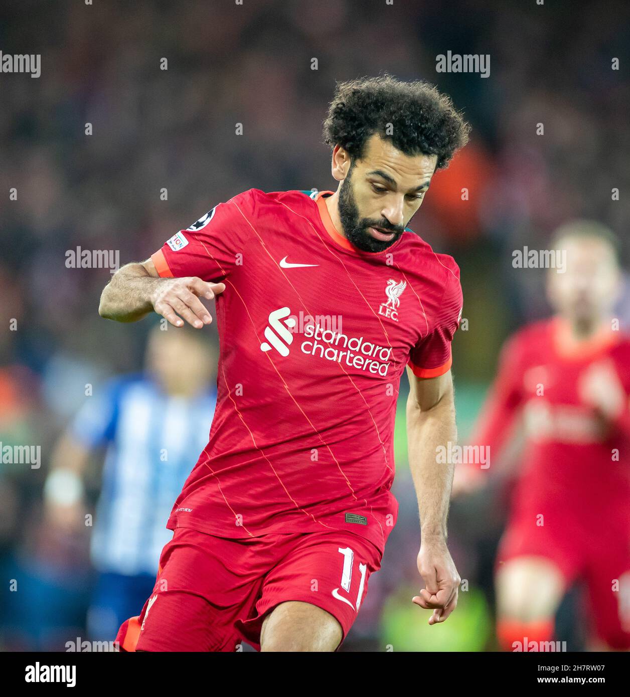 Anfield, Liverpool, UK. 24th Nov, 2021. UEFA Champions League football ...
