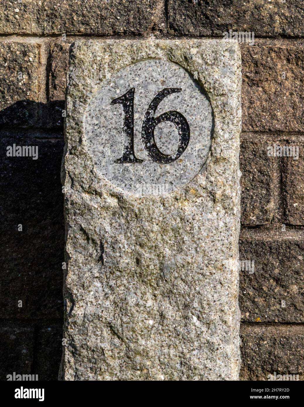 Number 16 sixteen sign symbol hi-res stock photography and images - Alamy