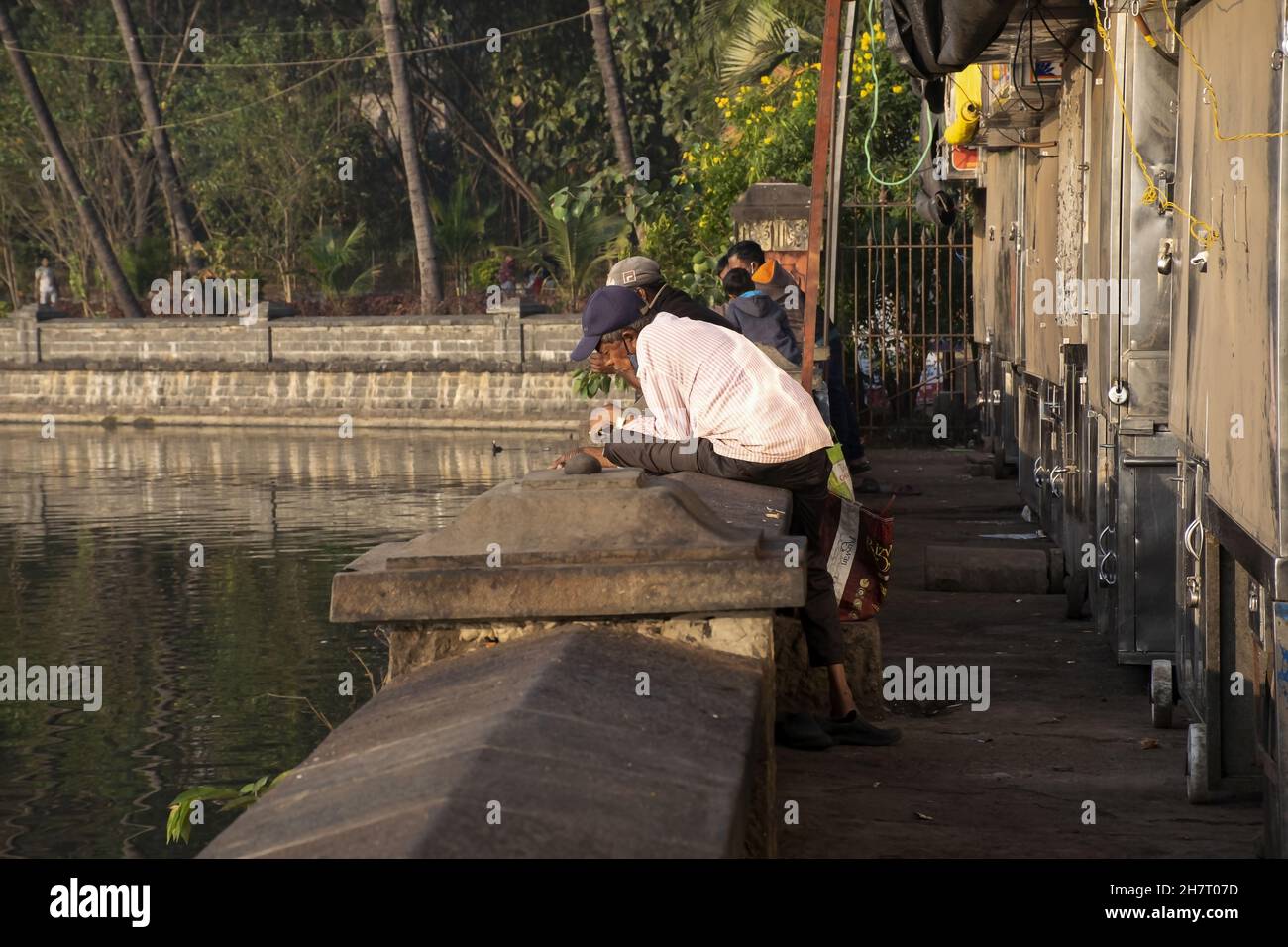 Rankala lake garden hi-res stock photography and images - Alamy
