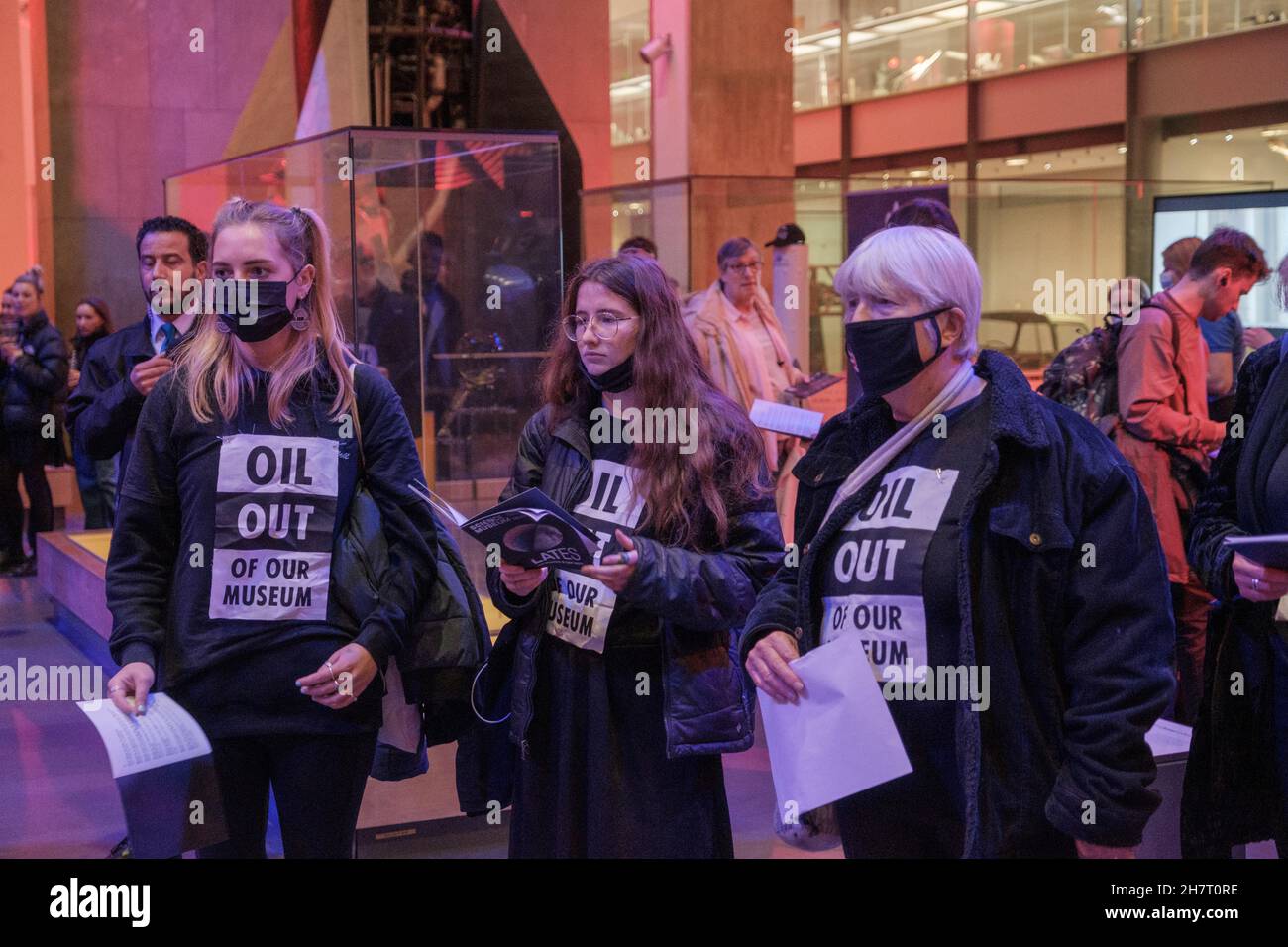 Various Members of Extinction Rebellion protest during The Science ...