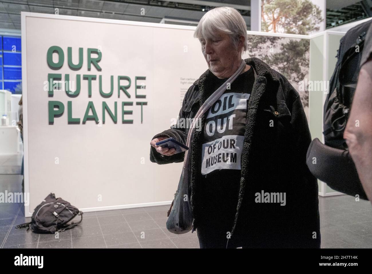 Various Members of Extinction Rebellion protest during The Science ...