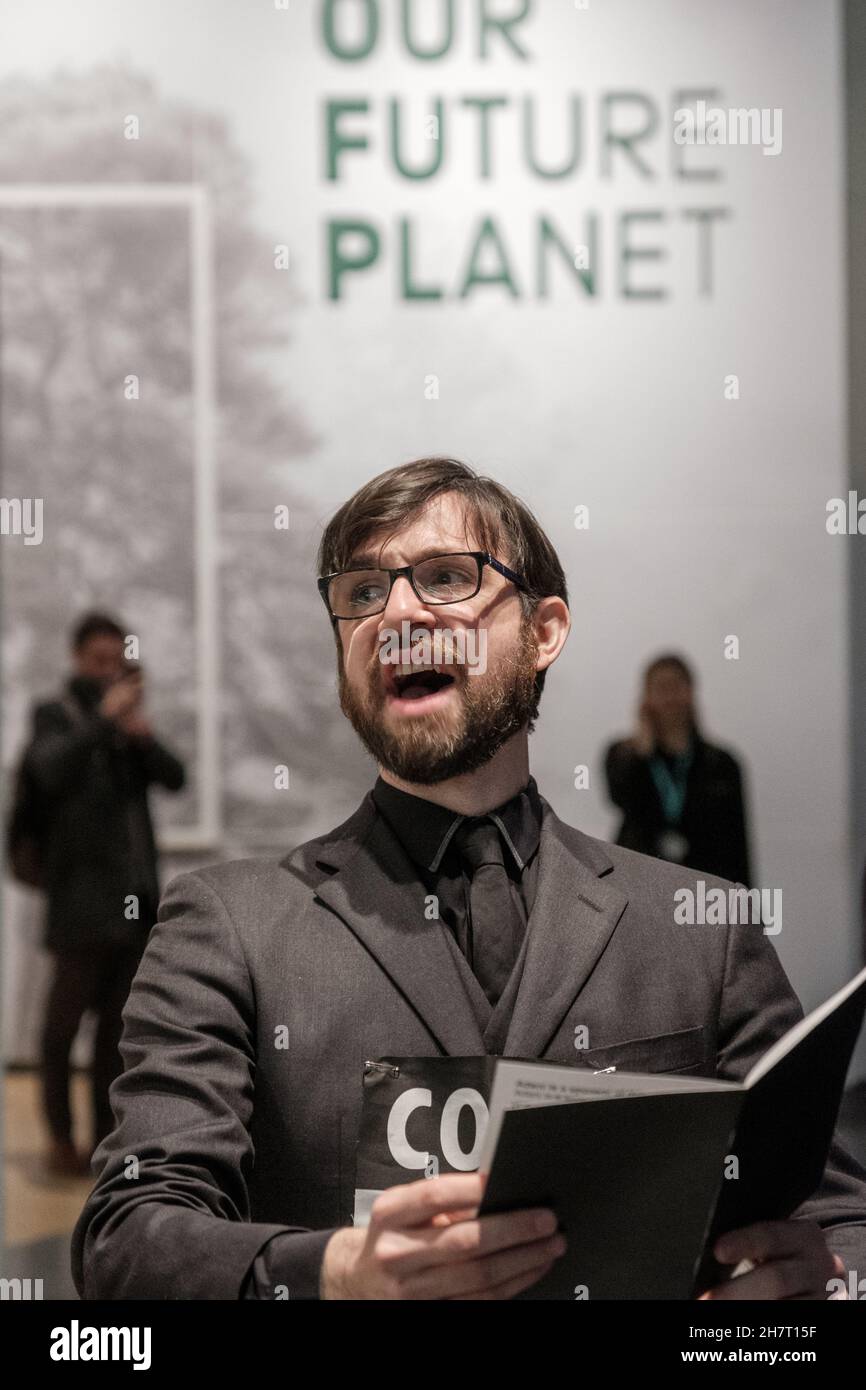 Various Members of Extinction Rebellion protest during The Science ...