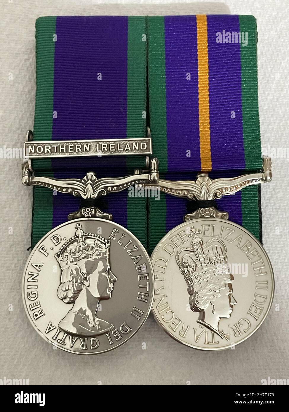 British army medals hi-res stock photography and images - Alamy
