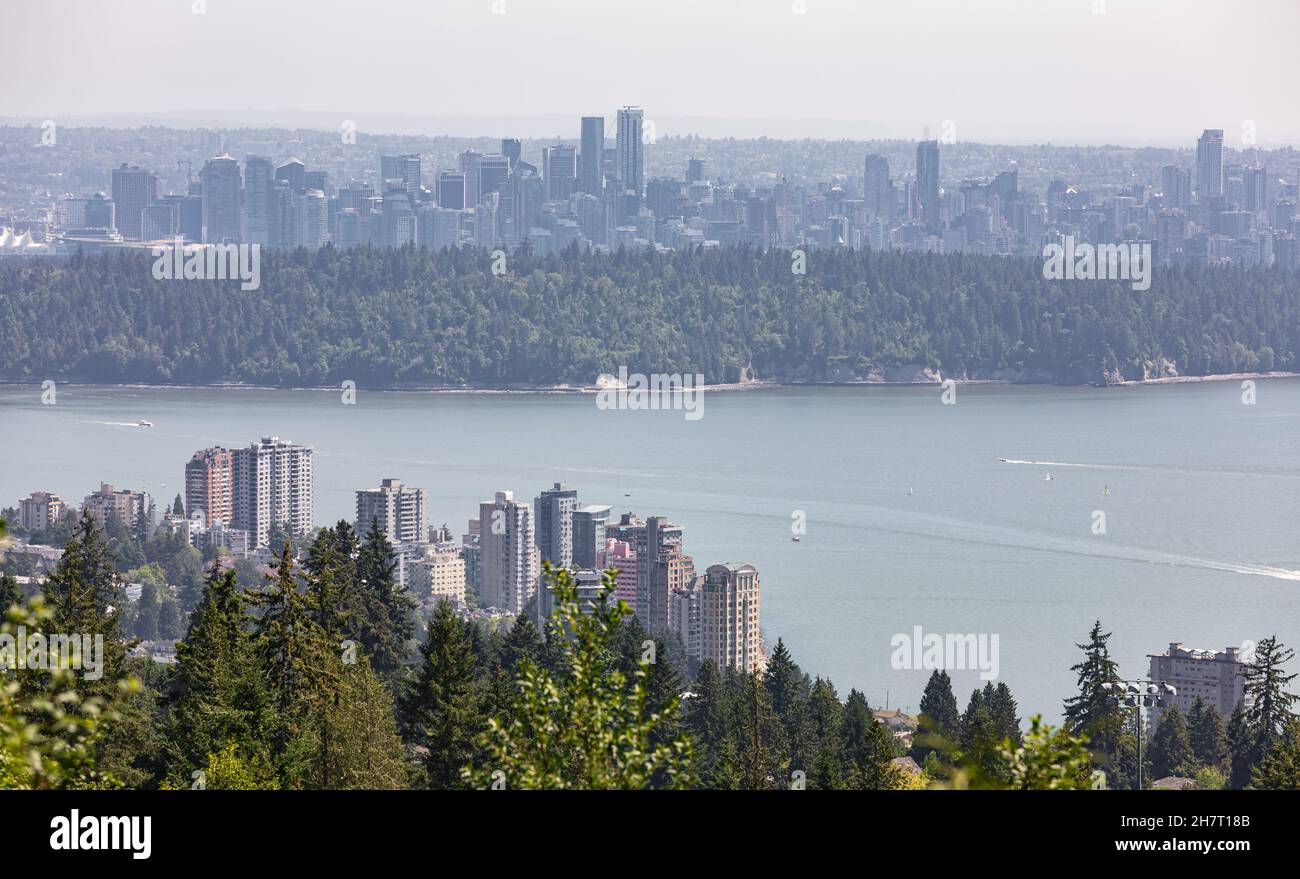 Vancouver stanley park aerial hi-res stock photography and images - Alamy