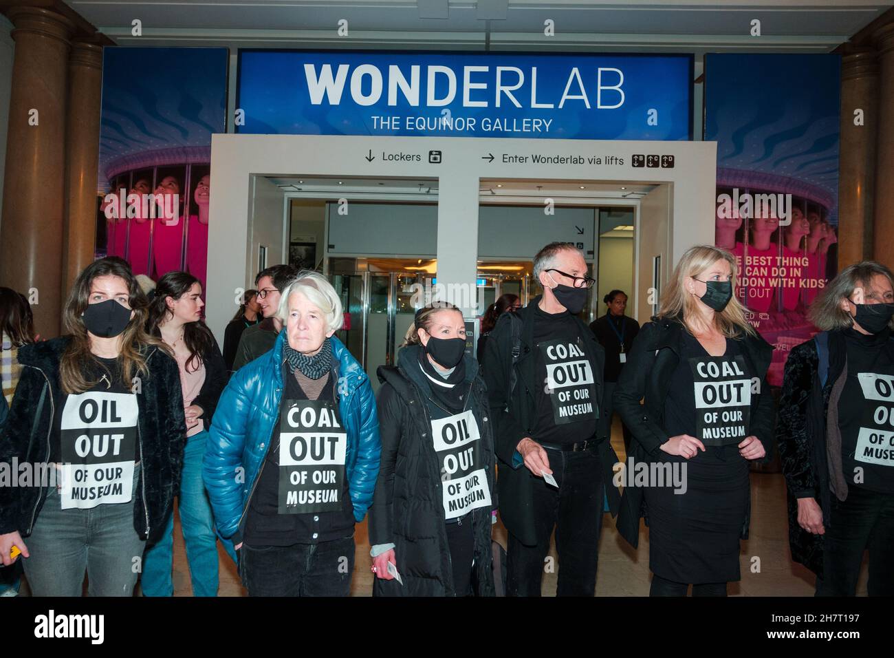 Various Members of Extinction Rebellion protest during The Science ...