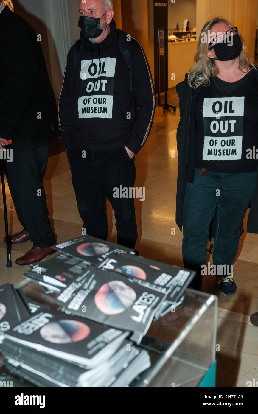 Various Members of Extinction Rebellion protest during The Science ...