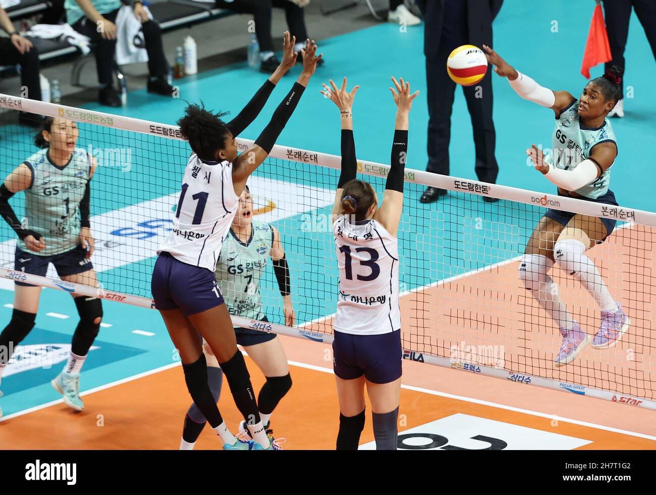 25th Nov, 2021. Laetitia Moma Bassoko in action Laetitia Moma Bassoko ...