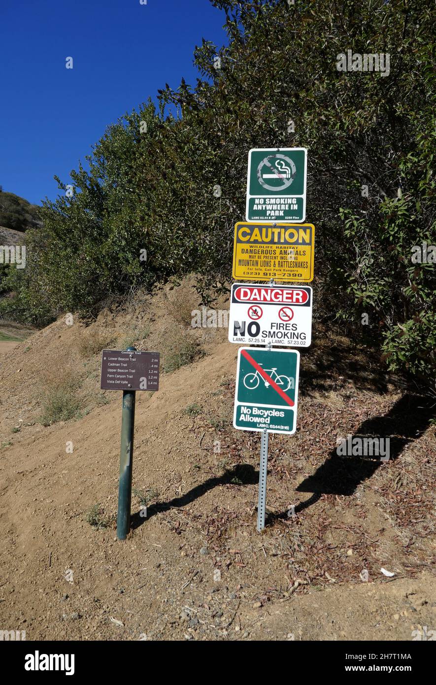 Griffith Park Trail Beacon