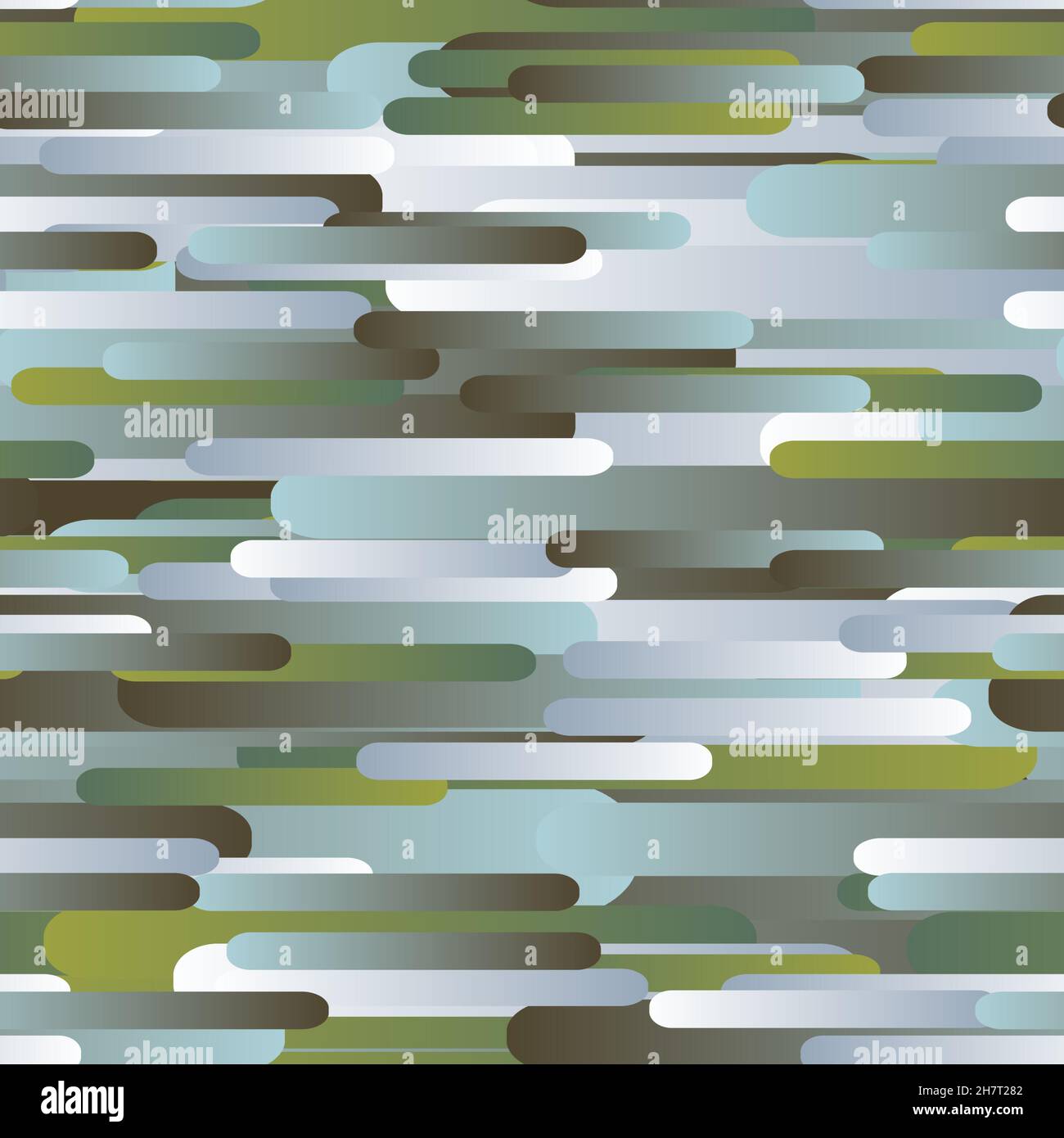 Seamless funky pill shaped gradient lines surface pattern design for ...