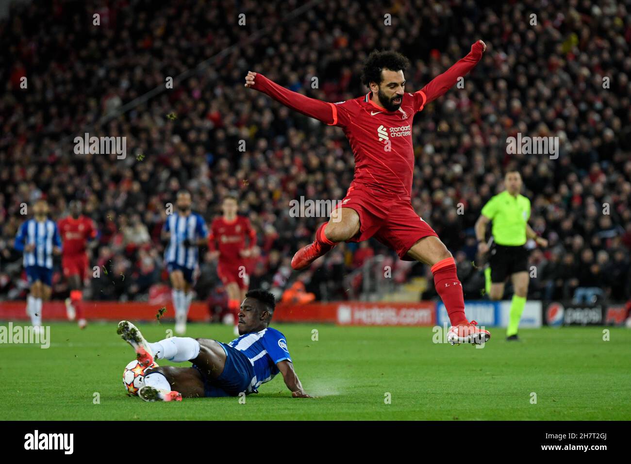 Sliding tackle hi-res stock photography and images - Alamy