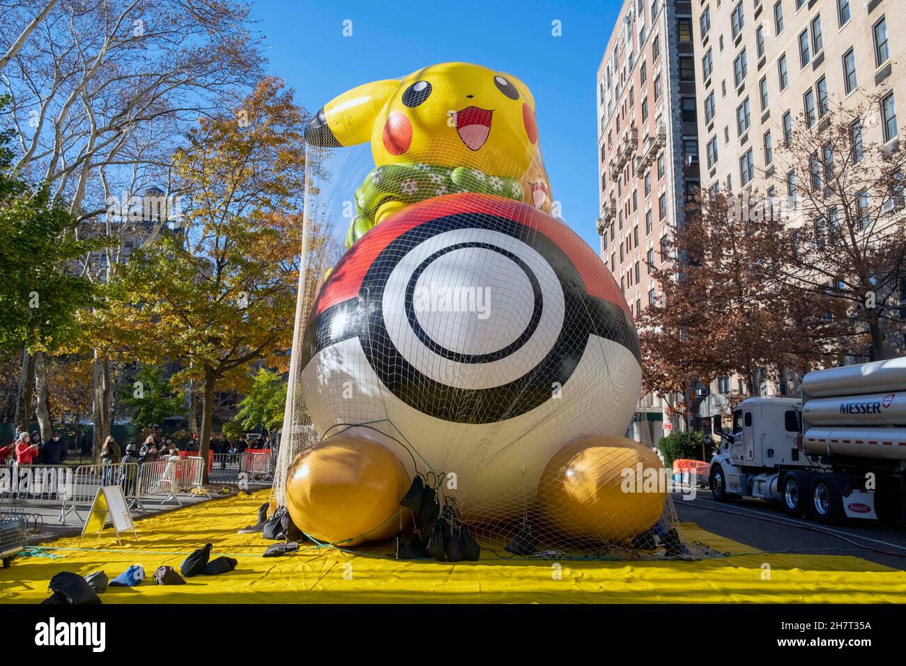 New York, New York, USA. 24th Nov, 2021. Macy's Thanksgiving Parade ...