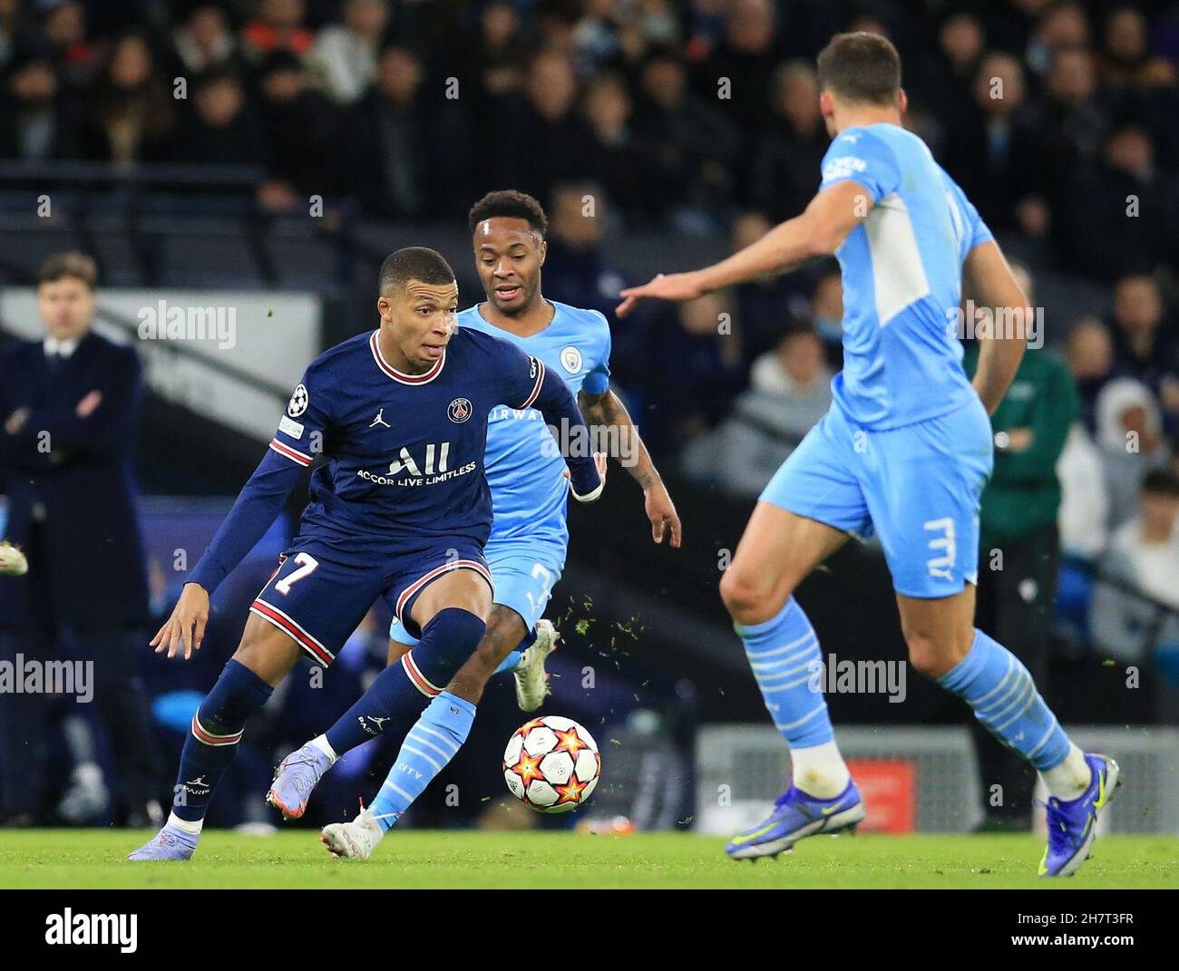City Stadium, Manchester, UK. 24th Nov, 2021. UEFA Champions League ...