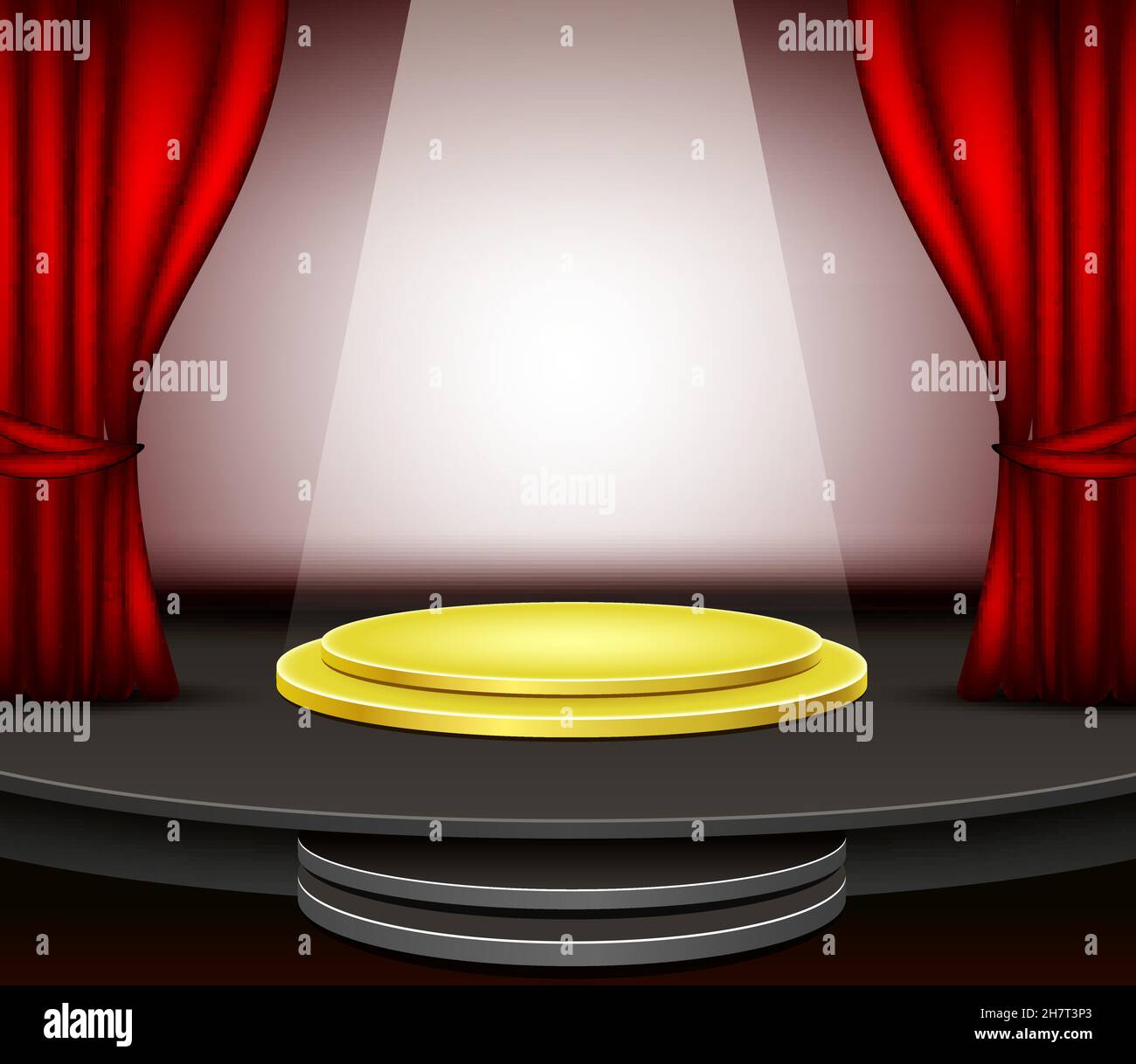 Open podium Stock Vector Images - Alamy