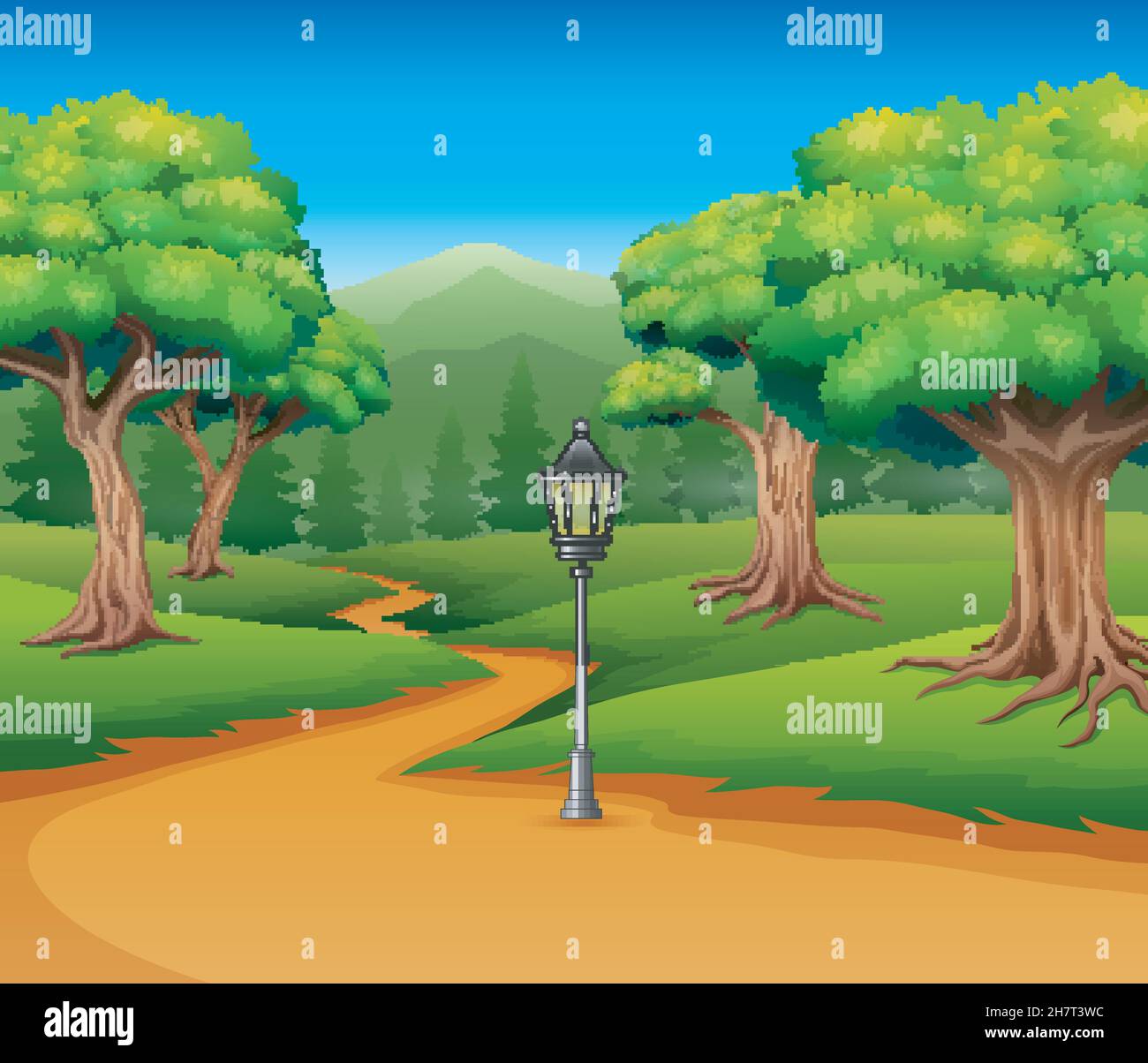 Background Road Animation