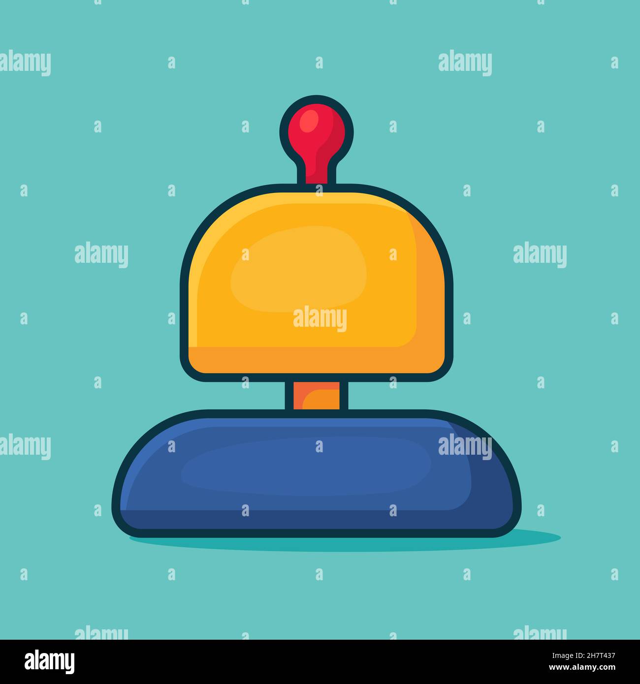 Hotel front desk staff Stock Vector Images - Alamy