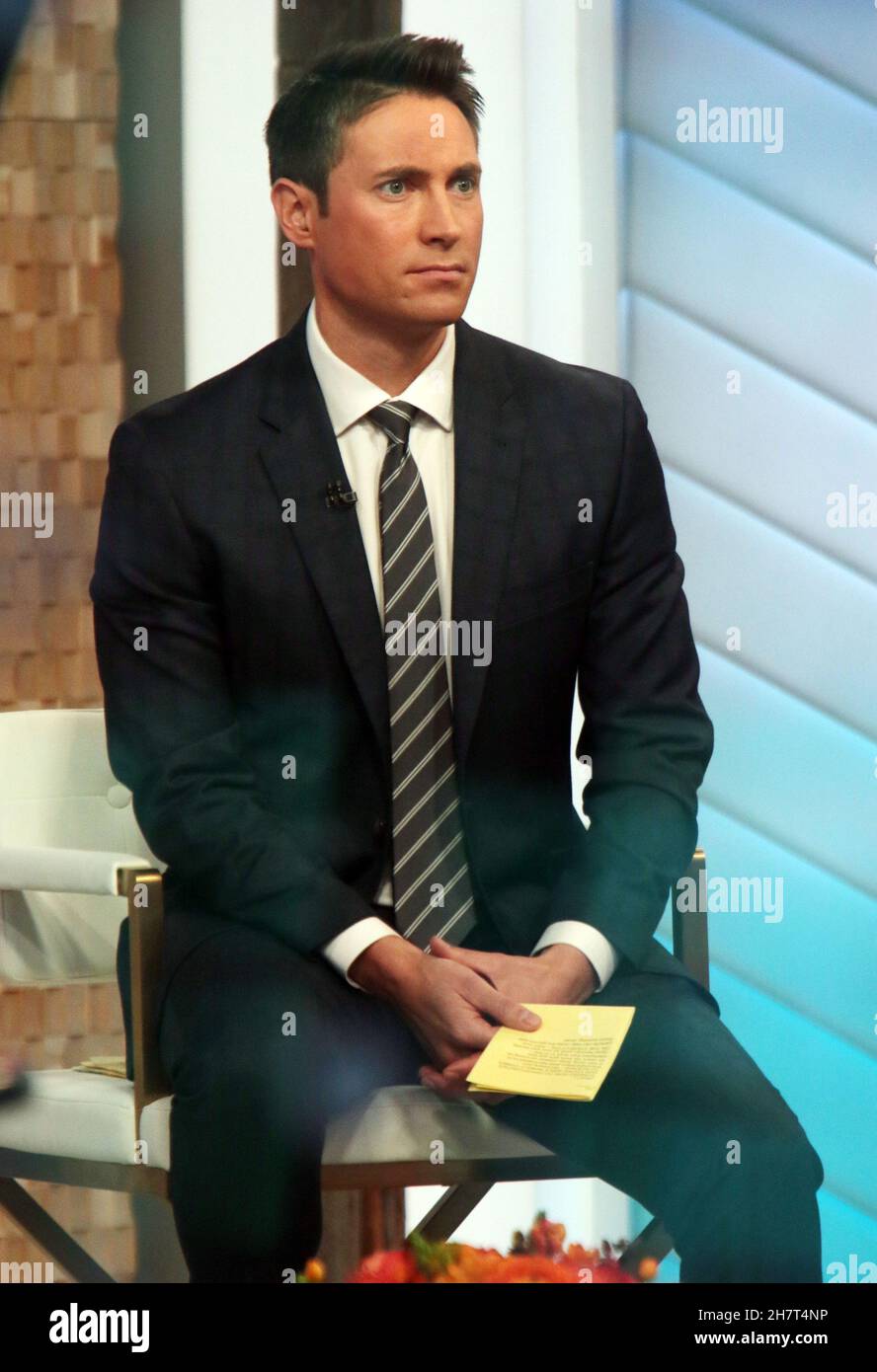 New York, NY, USA. 24th Nov, 2021. Whit Johnson on the set of Good ...