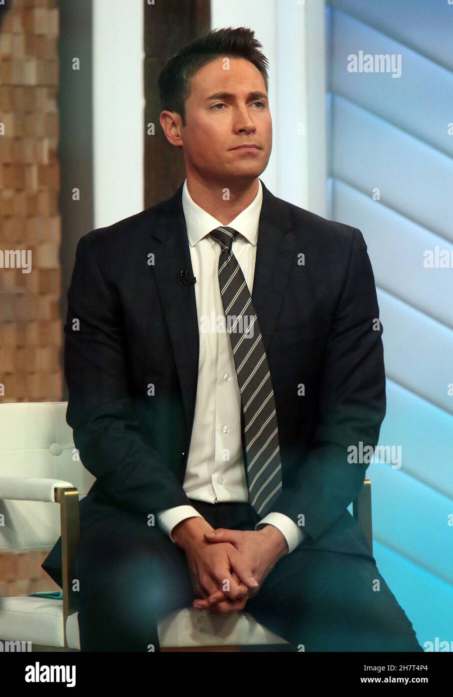 New York, NY, USA. 24th Nov, 2021. Whit Johnson on the set of Good ...