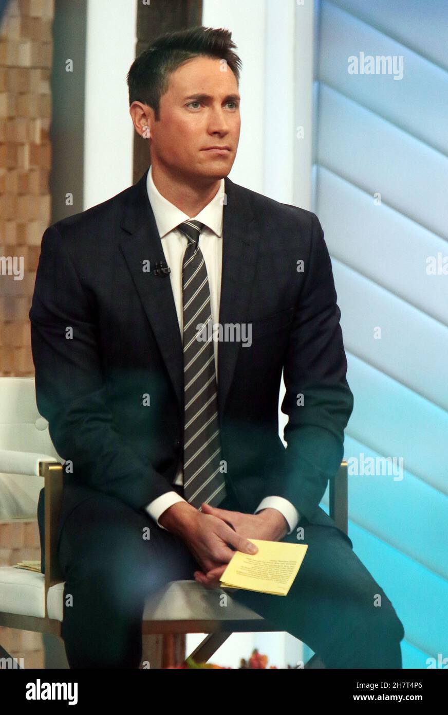 New York, NY, USA. 24th Nov, 2021. Whit Johnson on the set of Good ...