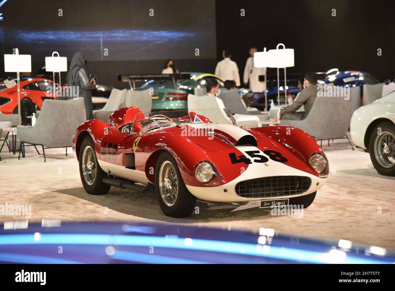 Riyadh, Saudi Arabia. 24th Nov, 2021. People visit the Riyadh Car Show ...