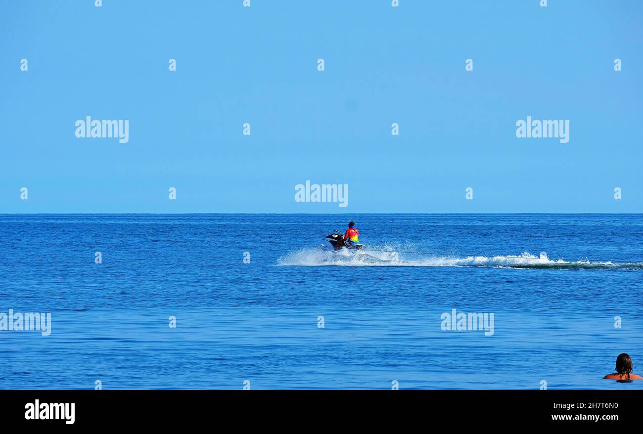 Driving jet ski hi-res stock photography and images - Alamy