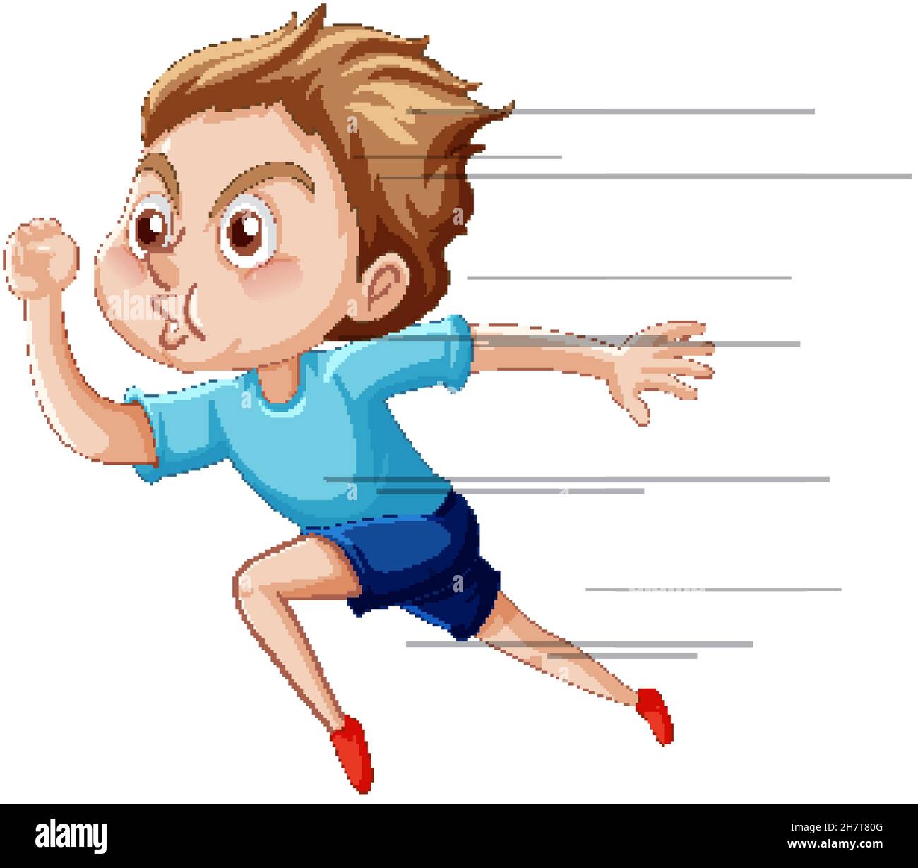 Animated Boy Running