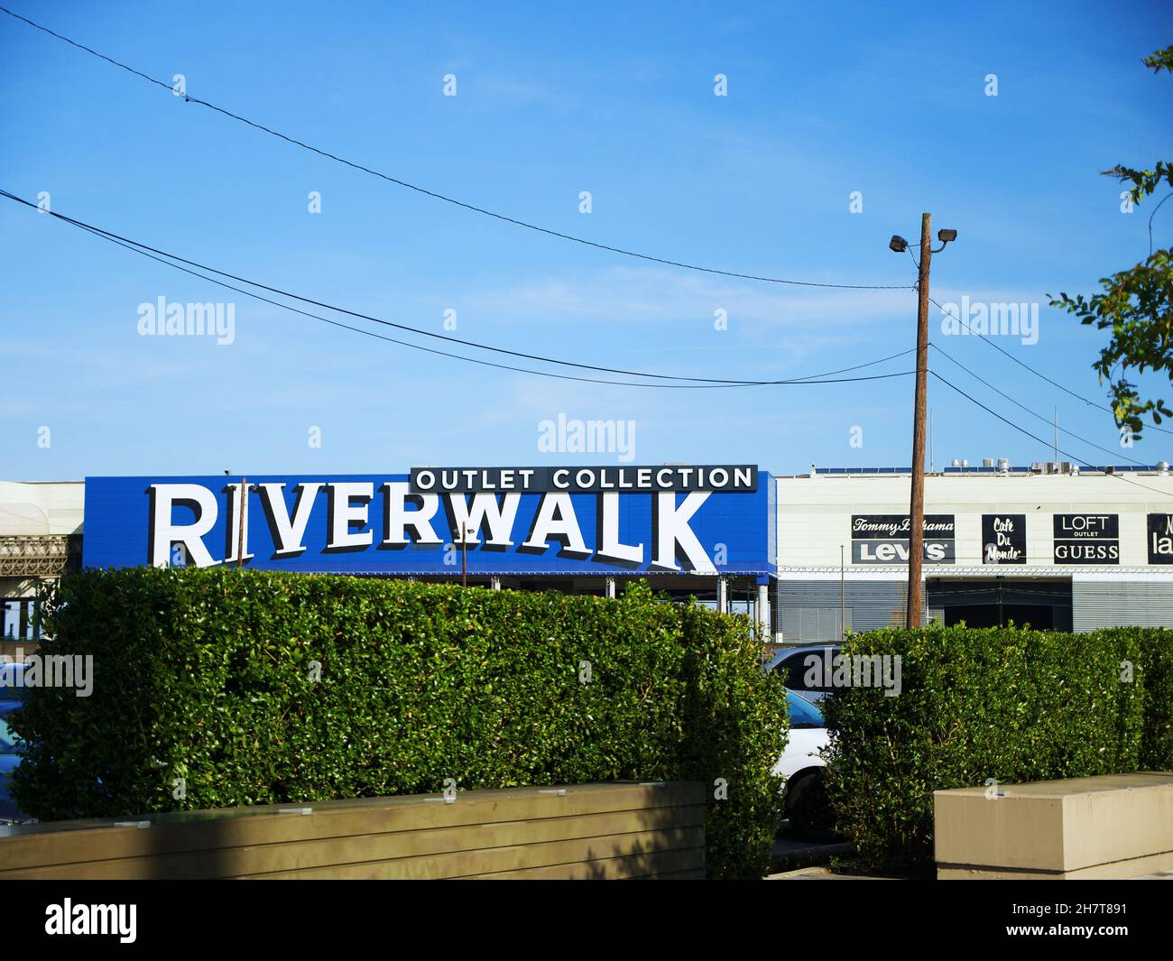 NEW ORLEANS, UNITED STATES - Nov 03, 2021: An exterior view of the ...