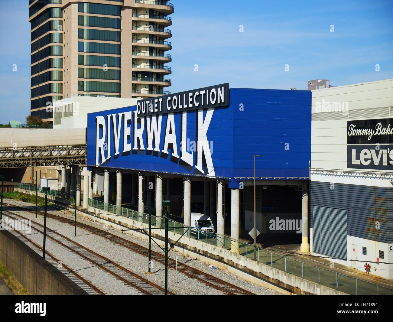 NEW ORLEANS, UNITED STATES - Nov 03, 2021: A perspective view of the ...