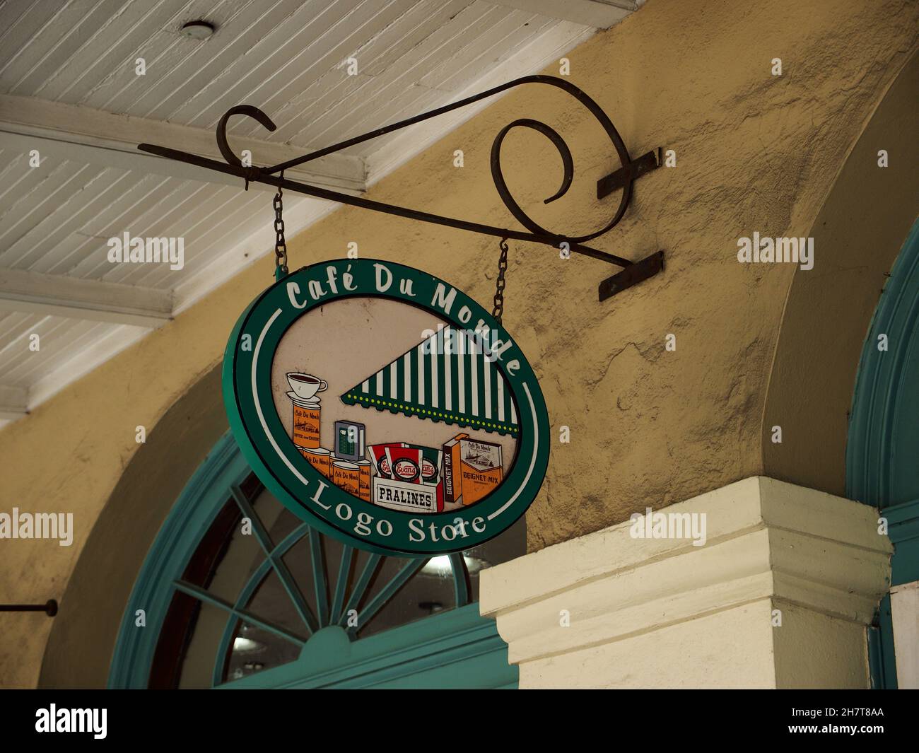 NEW ORLEANS, UNITED STATES - Nov 02, 2021: The entrance sign of the ...