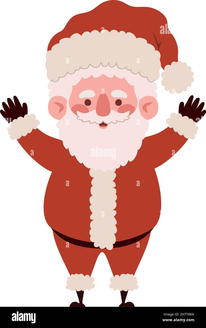 happy santa claus design Stock Vector Image & Art - Alamy