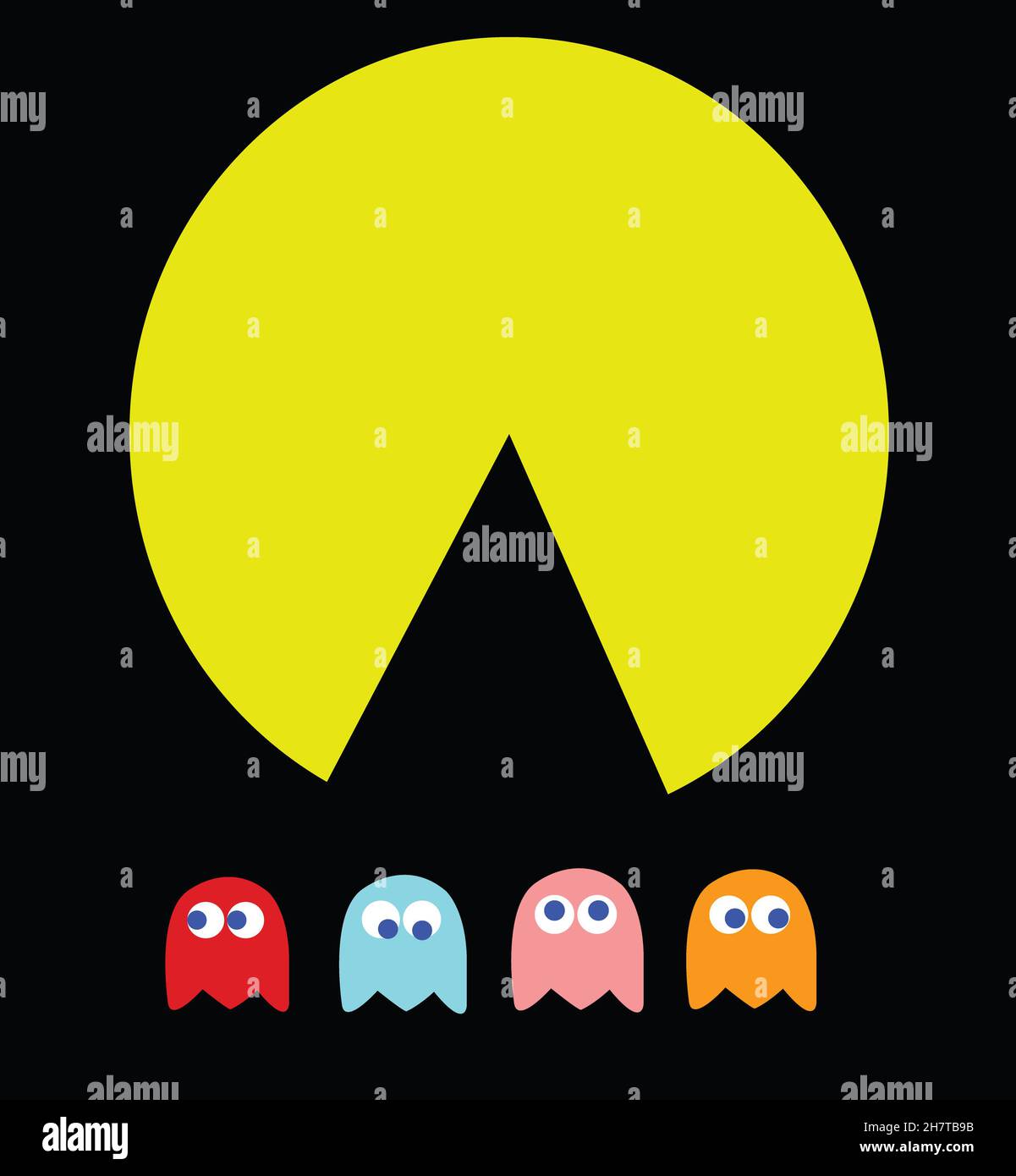 Inky pacman hi-res stock photography and images - Alamy