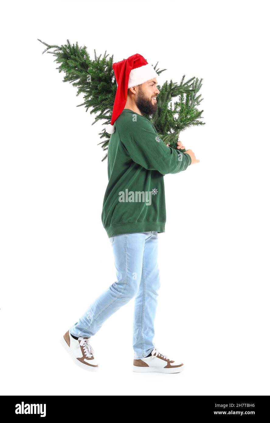Walking About The Christmas Tree