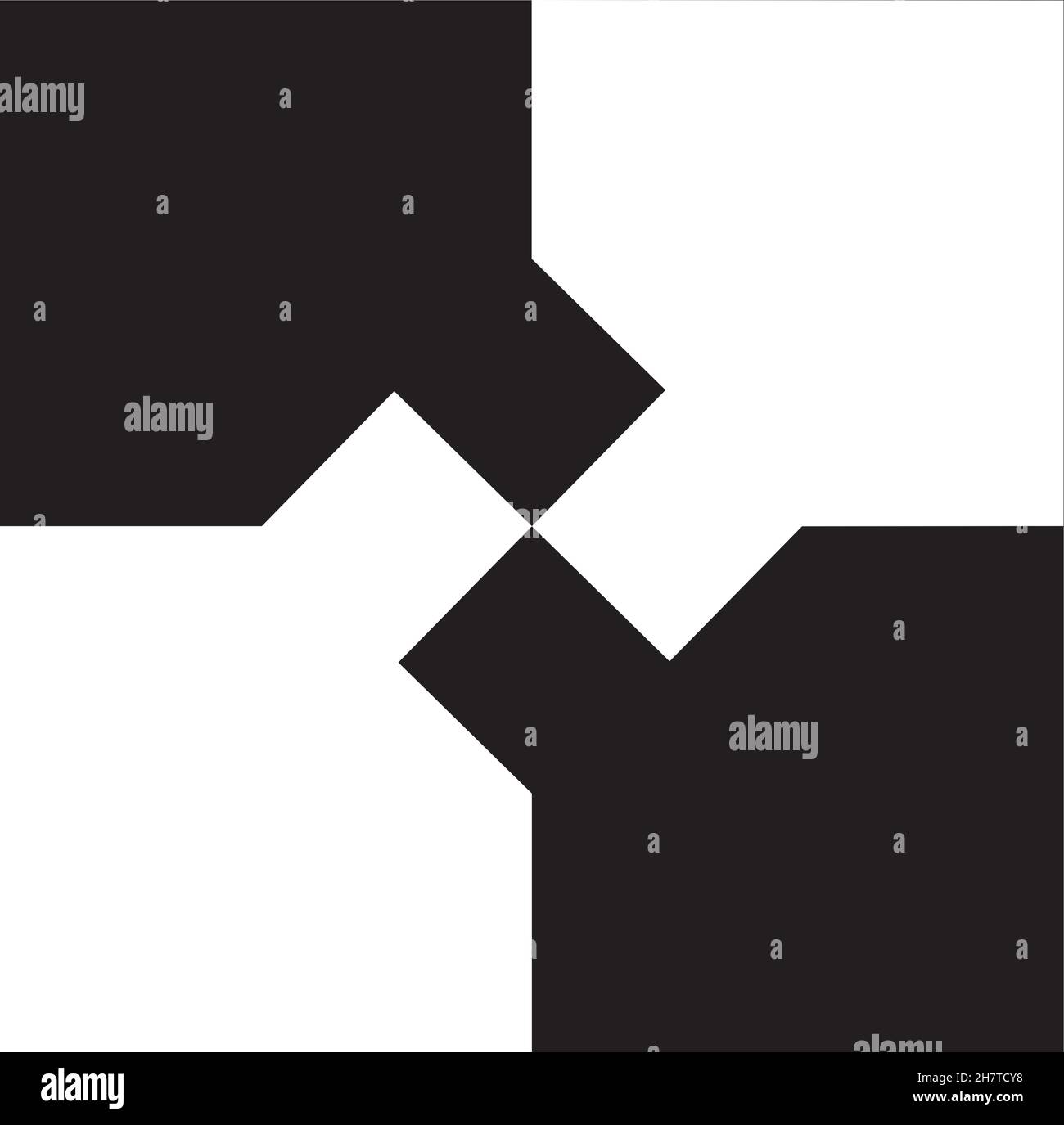 Abstract vector background, black and white vector pattern Stock Vector ...