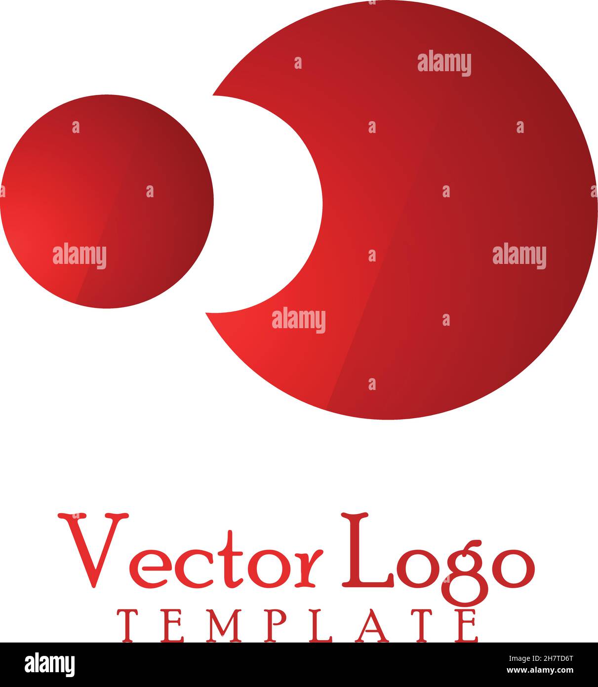 Vector logo template, creative logo concept. Logotype vector shape ...