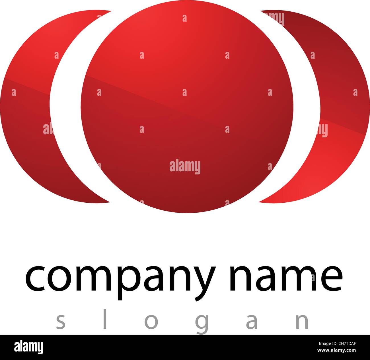 Vector logo template, creative logo concept. Logotype vector shape ...