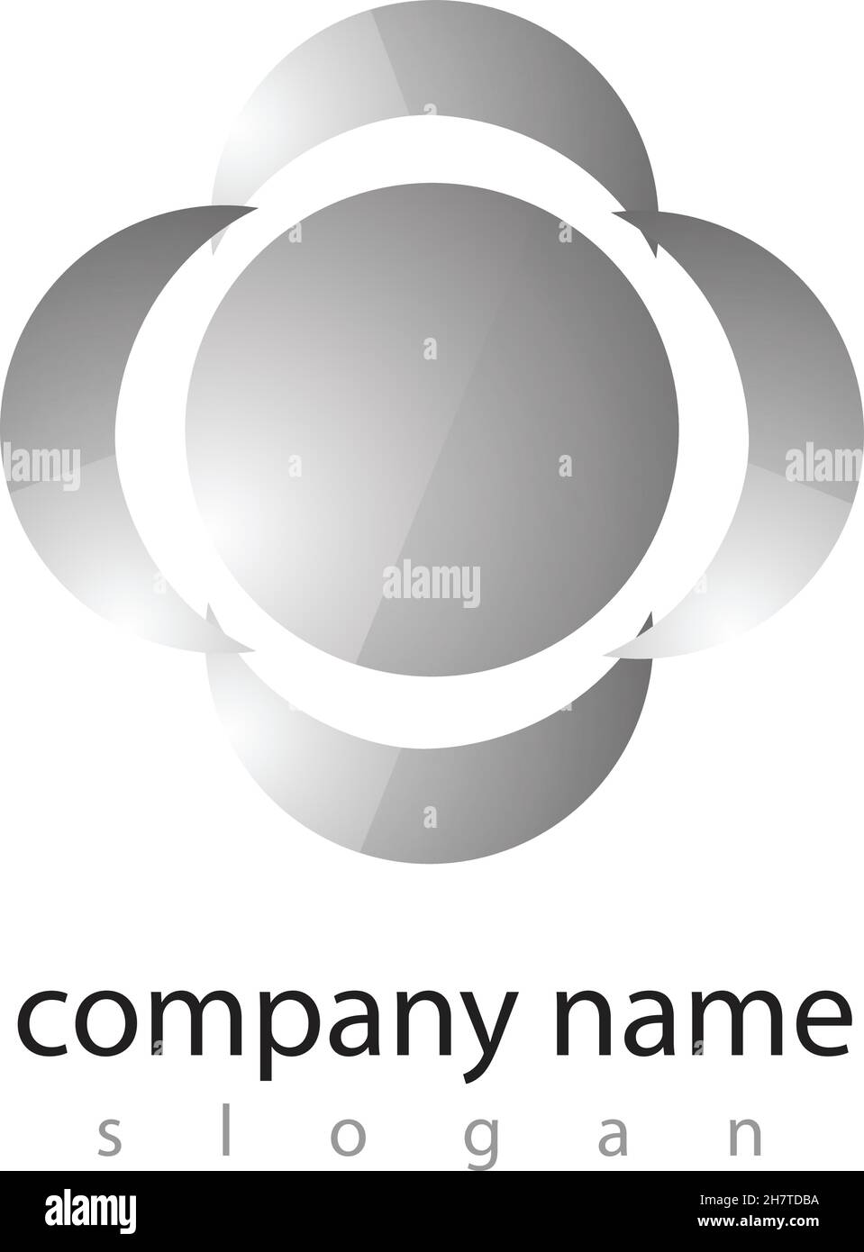 Vector logo template, creative logo concept. Logotype vector shape ...