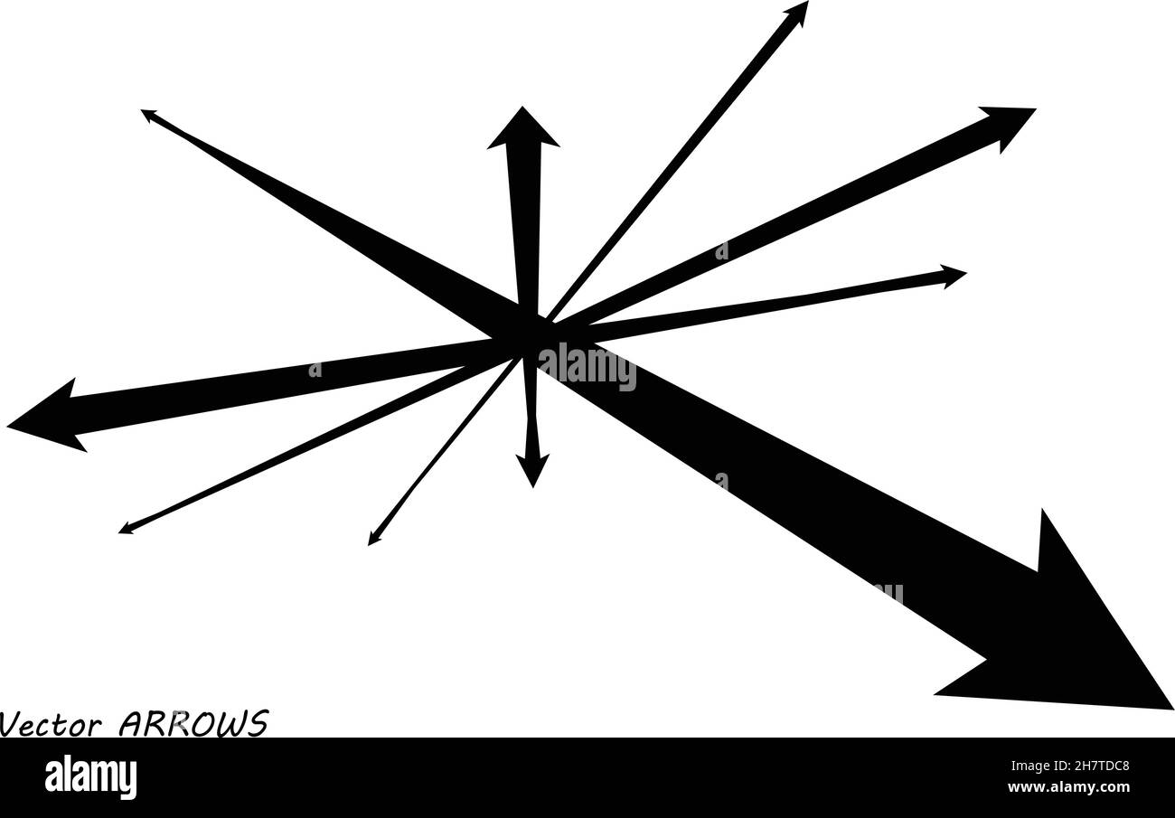 Vector shapes arrow hi-res stock photography and images - Alamy