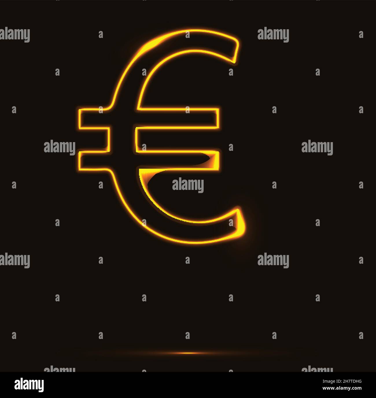 Euro sign sparkle Stock Vector Images - Alamy