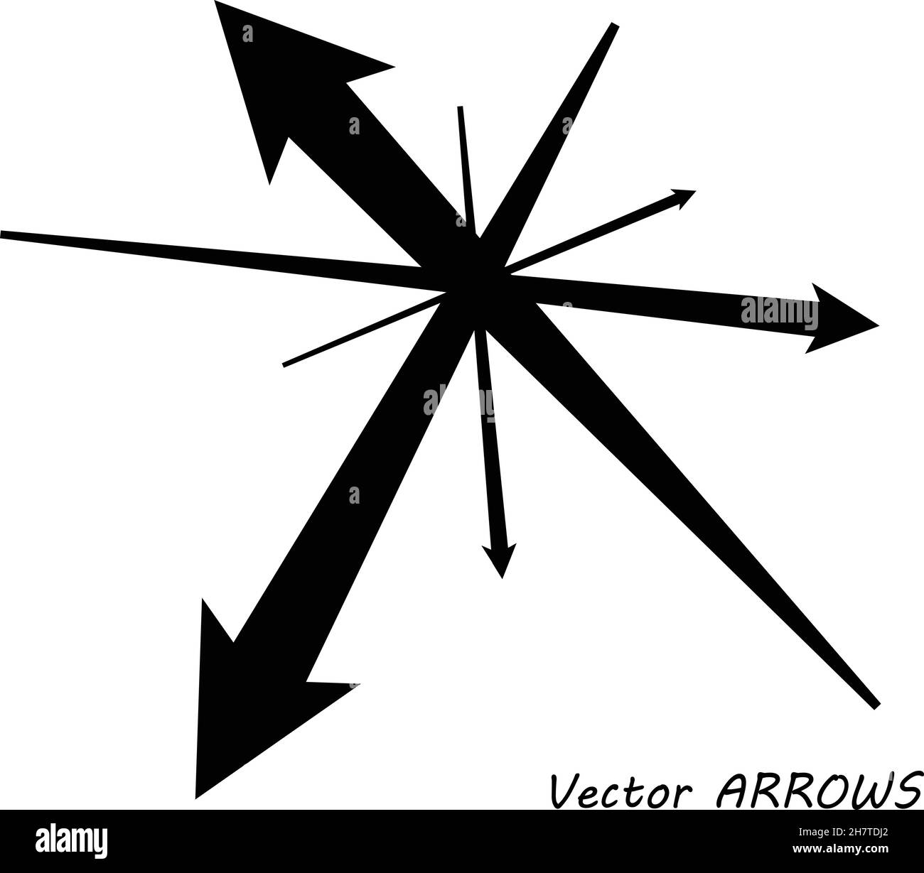 Vector shapes arrow hi-res stock photography and images - Alamy