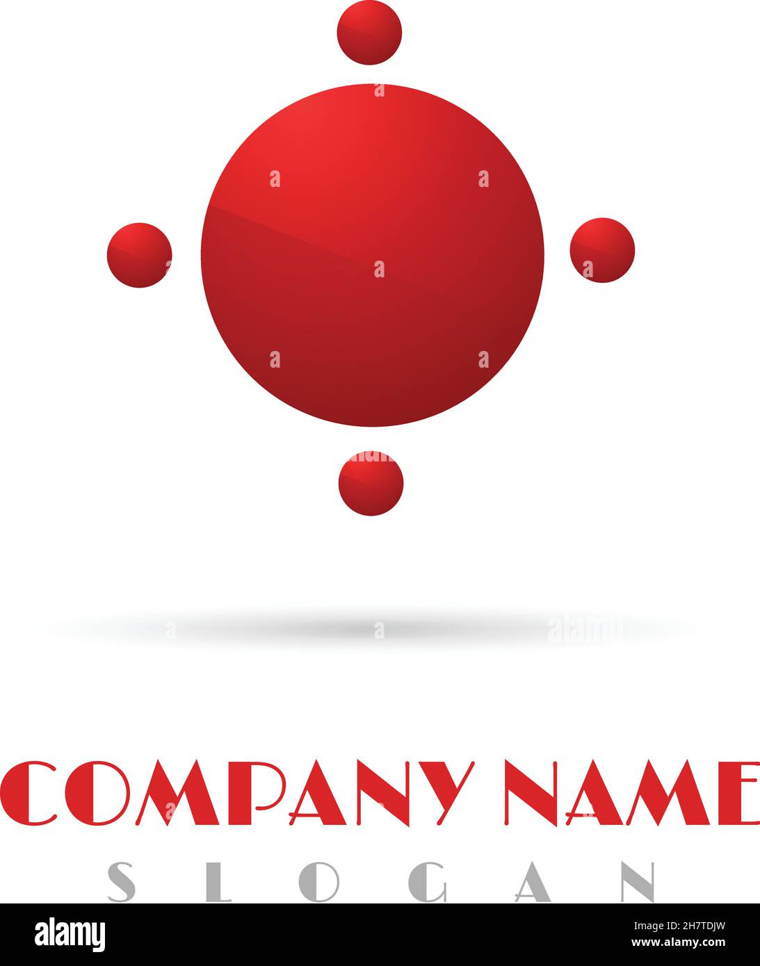 Vector logo template, creative logo concept. Logotype vector shape ...