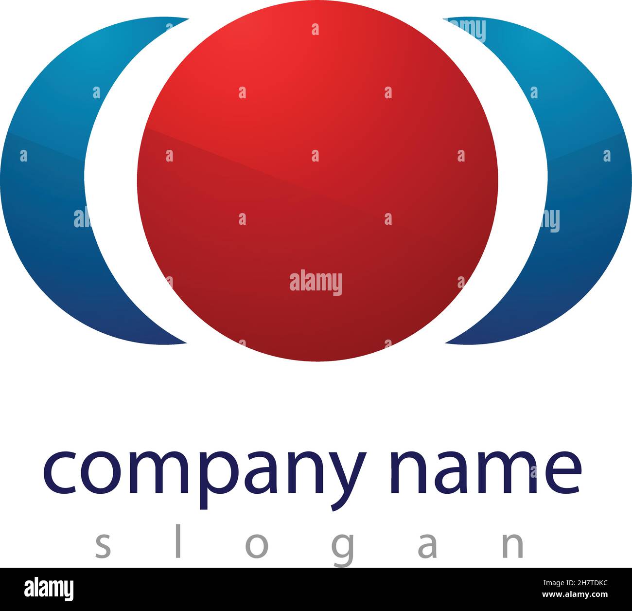 Vector logo template, creative logo concept. Logotype vector shape ...