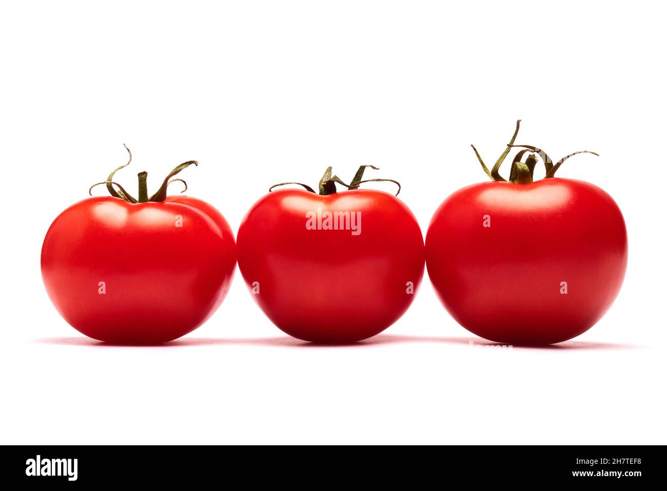 Beautiful fresh red tomato vegetable isolated on white background Stock ...
