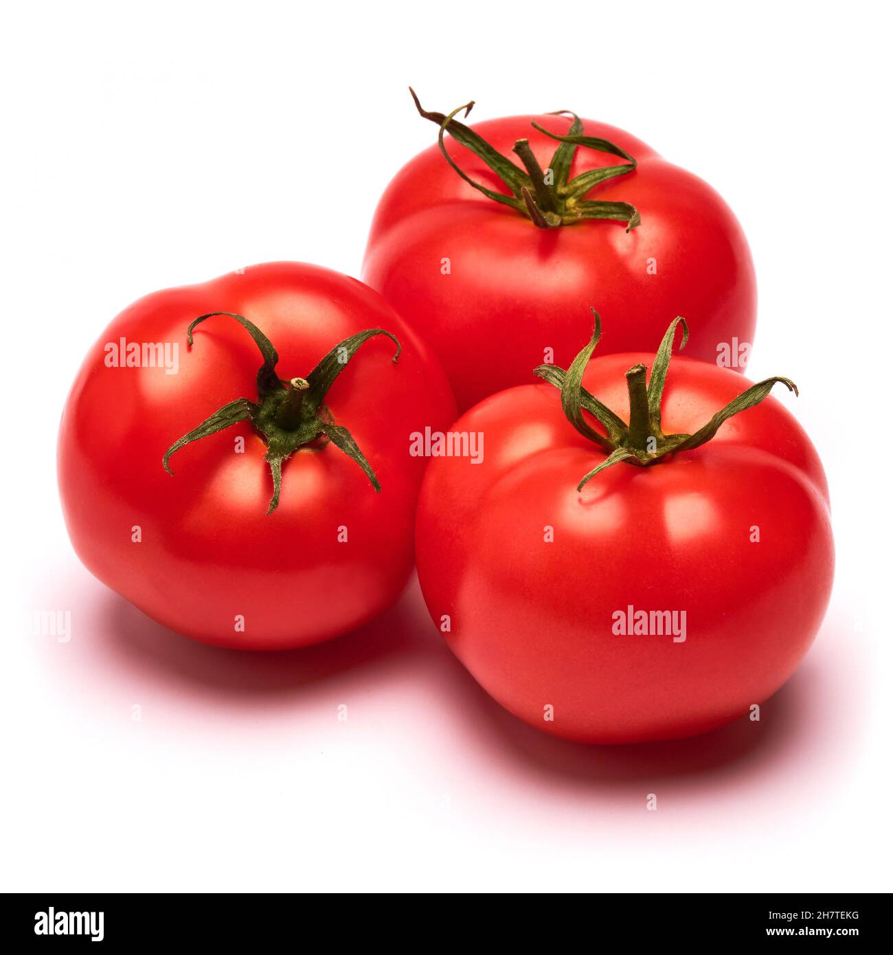 Beautiful fresh red tomato vegetable isolated on white background Stock ...