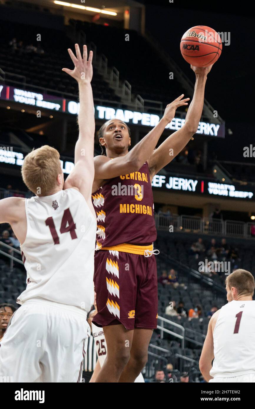 Las Vegas, United States. 23rd Nov, 2021. Central Michigan Chippewas ...