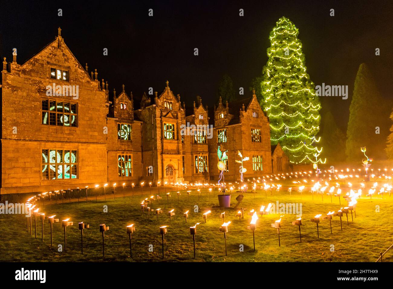 London, UK. 24th Nov, 2021. Glow Wild, a winter event, at Kew Wakehurst ...