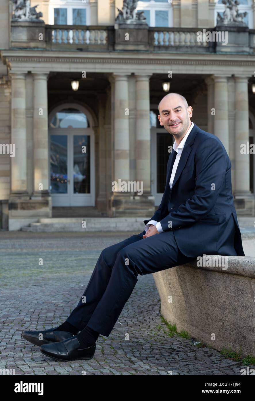Stuttgart, Germany. 24th Nov, 2021. Danyal Bayaz (Bündnis 90/Die Grünen ...