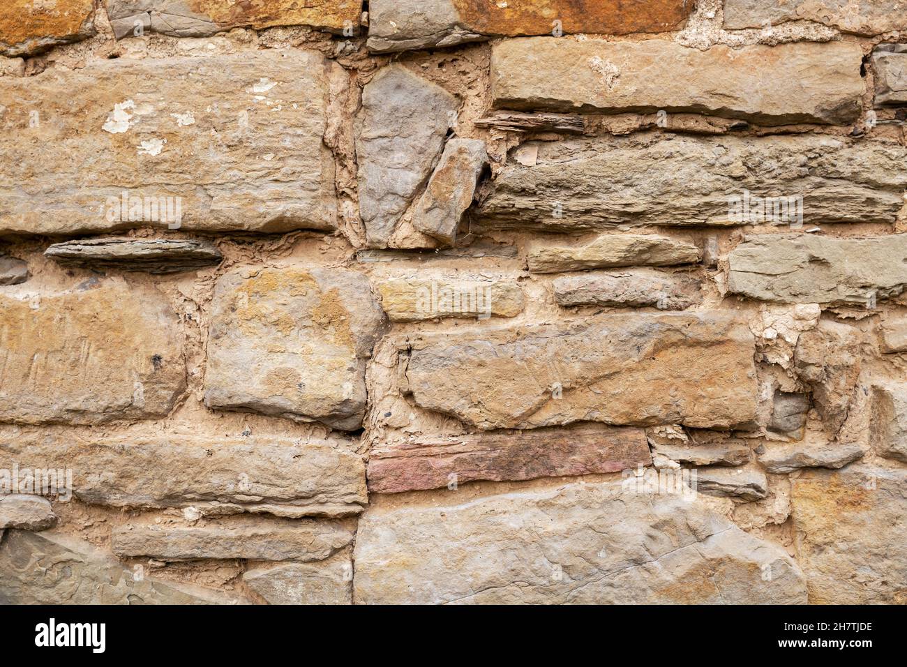 Texture old stone wall. Masonry background Stock Photo - Alamy