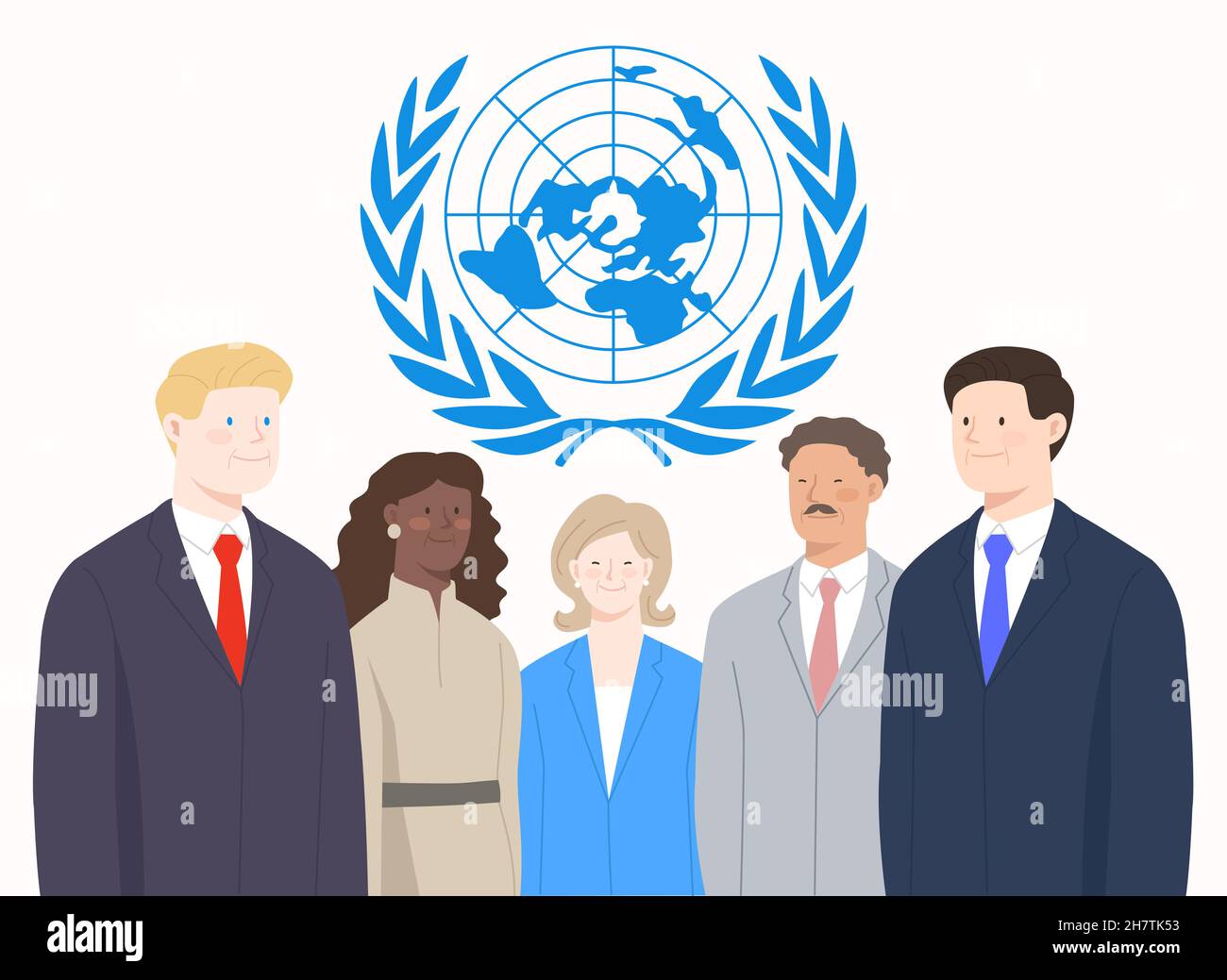 people of various ethnicities and nationalities representing the united ...