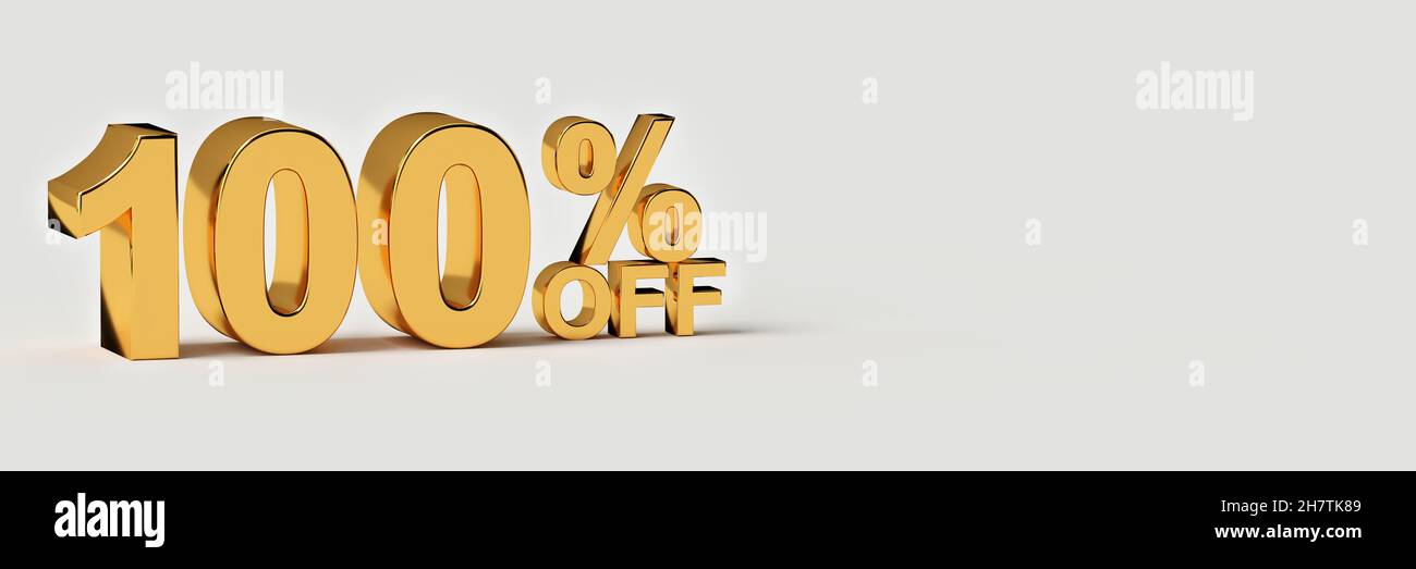 100 percent off hi-res stock photography and images - Alamy