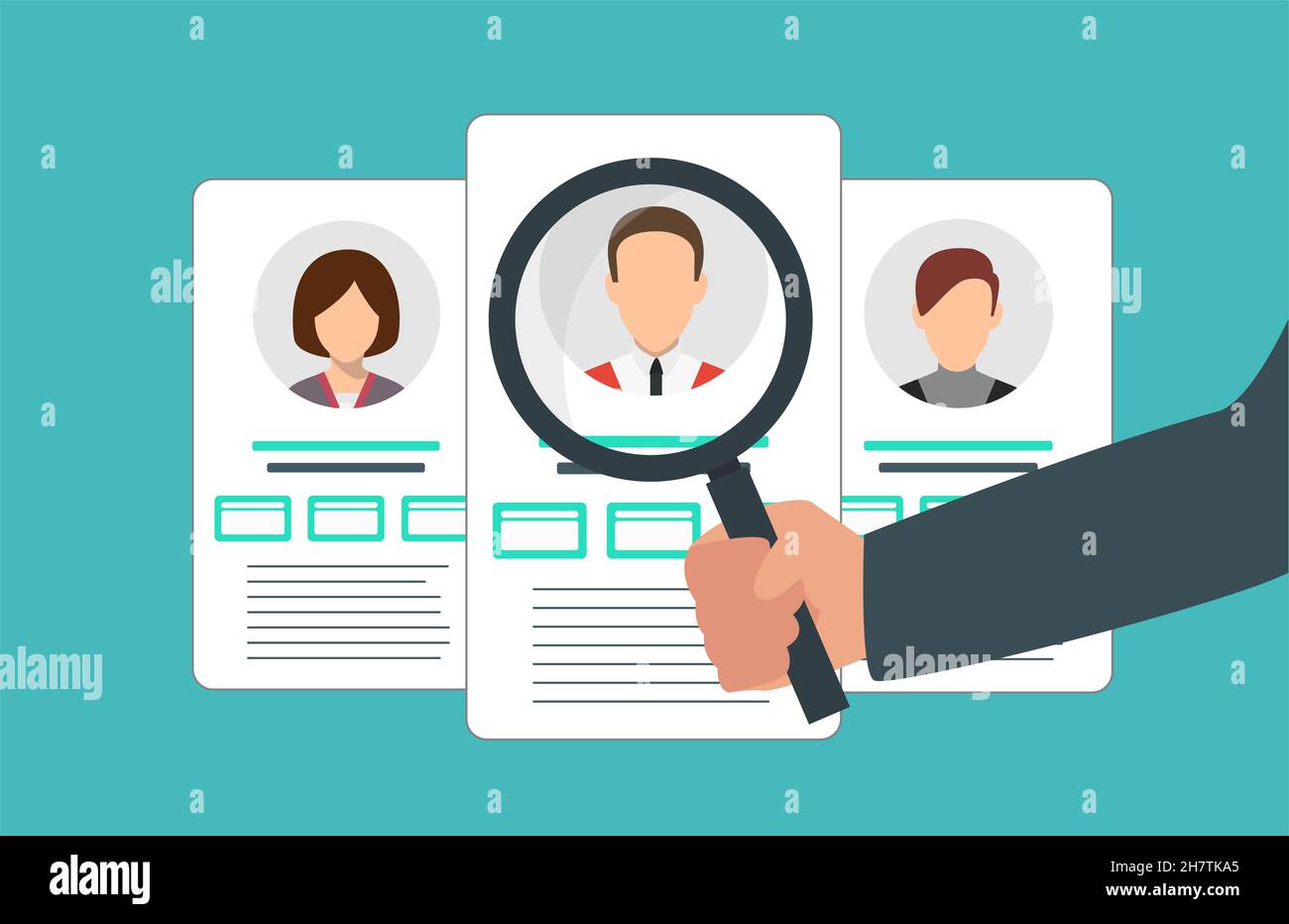 Magnifying glass poster hi-res stock photography and images - Alamy